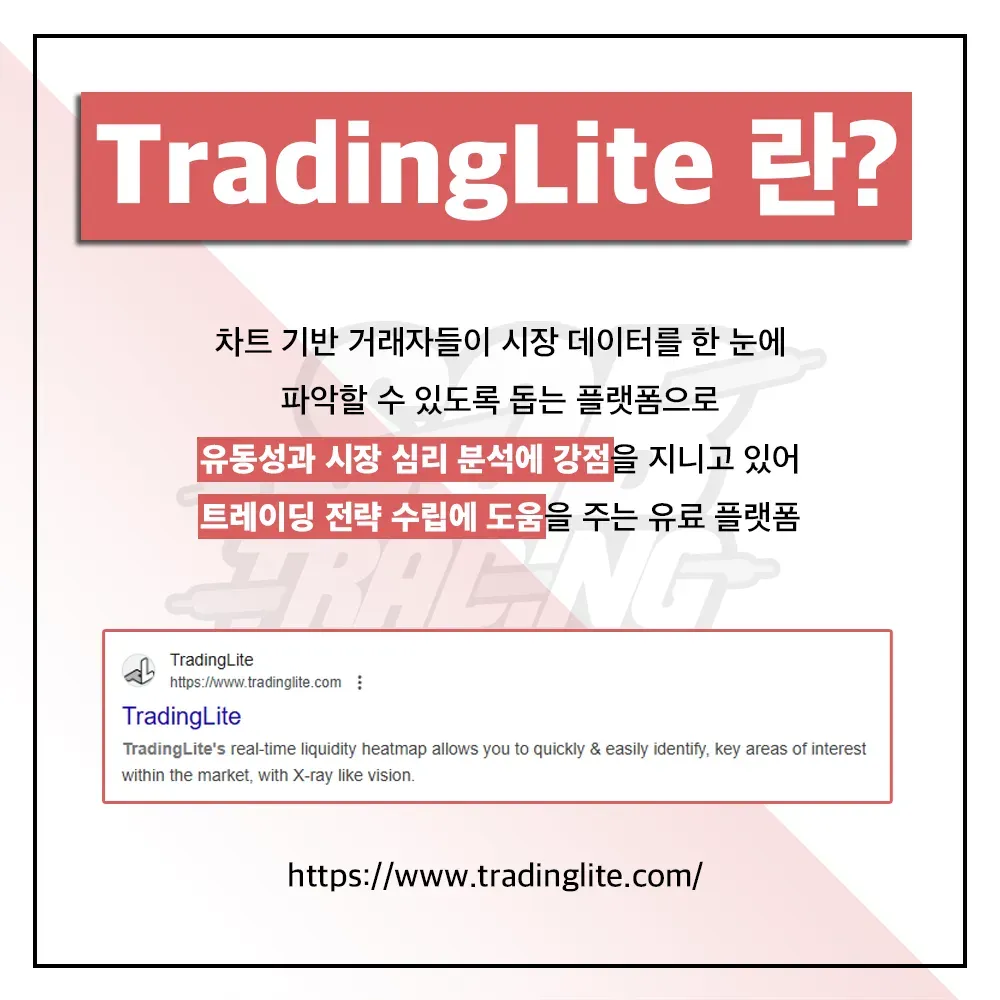 트레이딩 라이트(Trading Lite) 사용법 및 활용법 매매방법 | 시그비트 커뮤니티